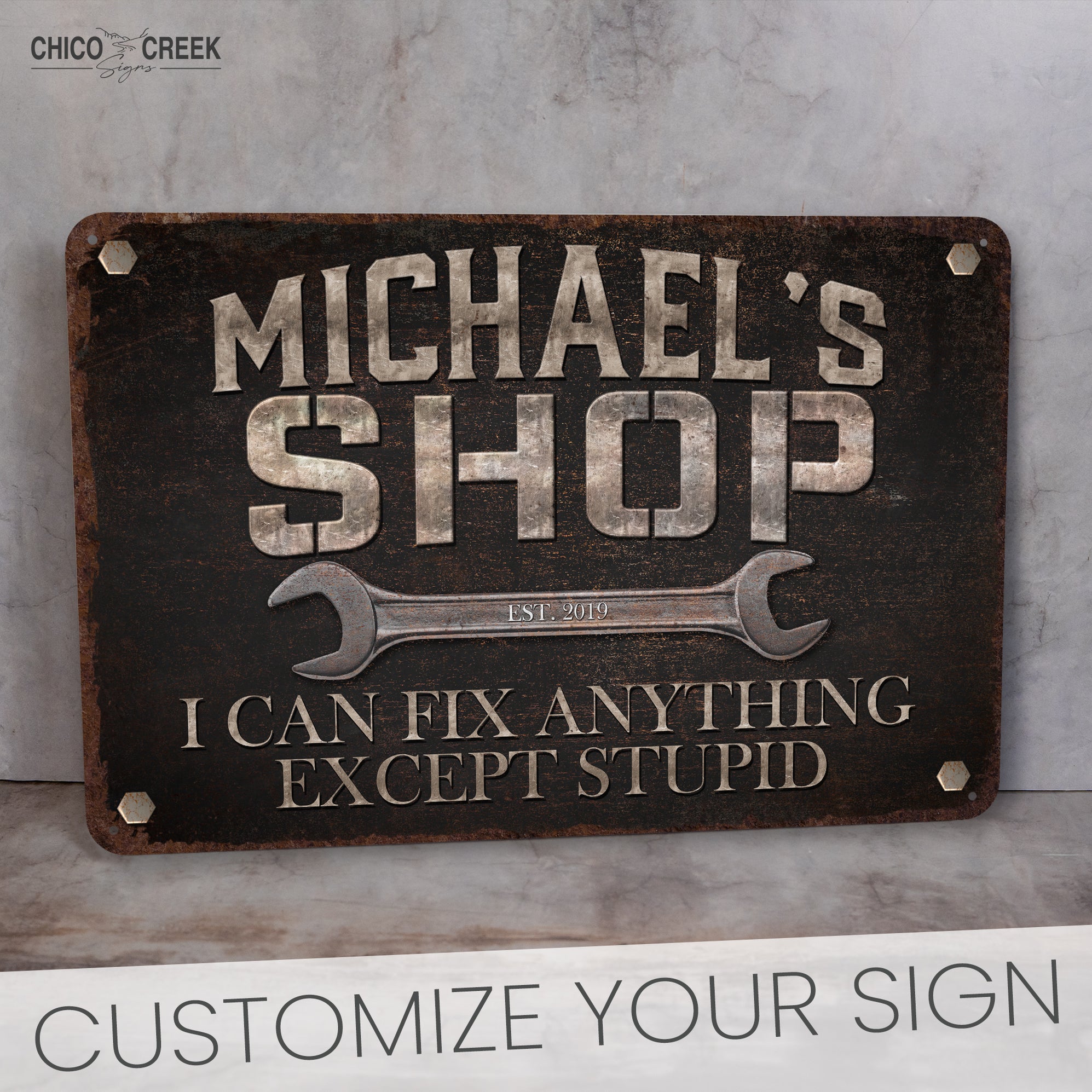 Personalized Signs | Customizable Text | Chico Creek Signs