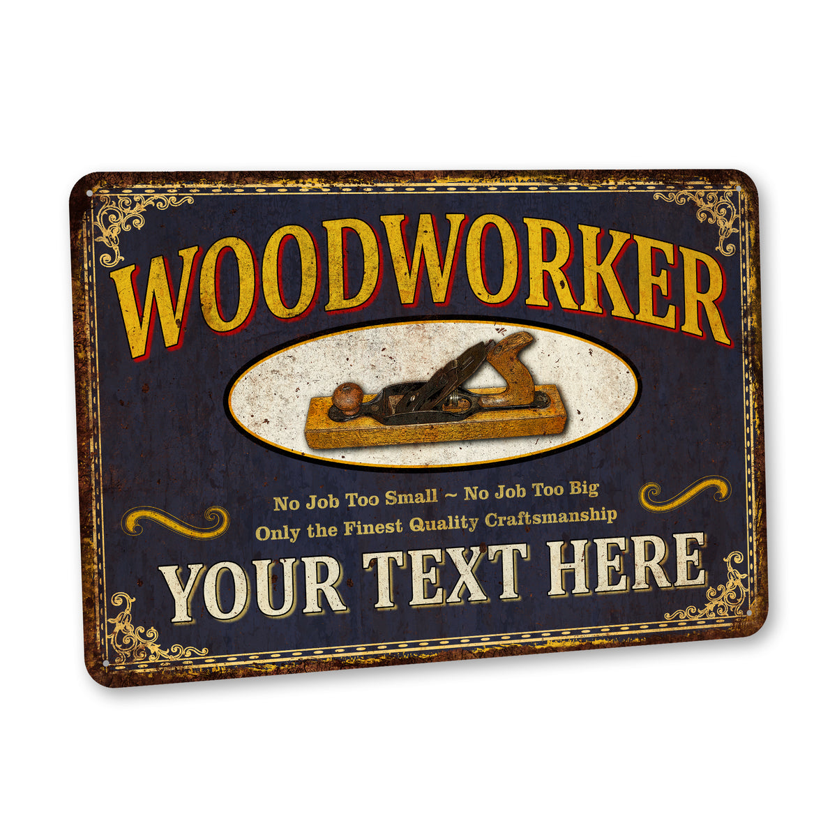 Personalized Woodwork Sign Garage Decor Woodshop Man Cave Craftsman 10 ...