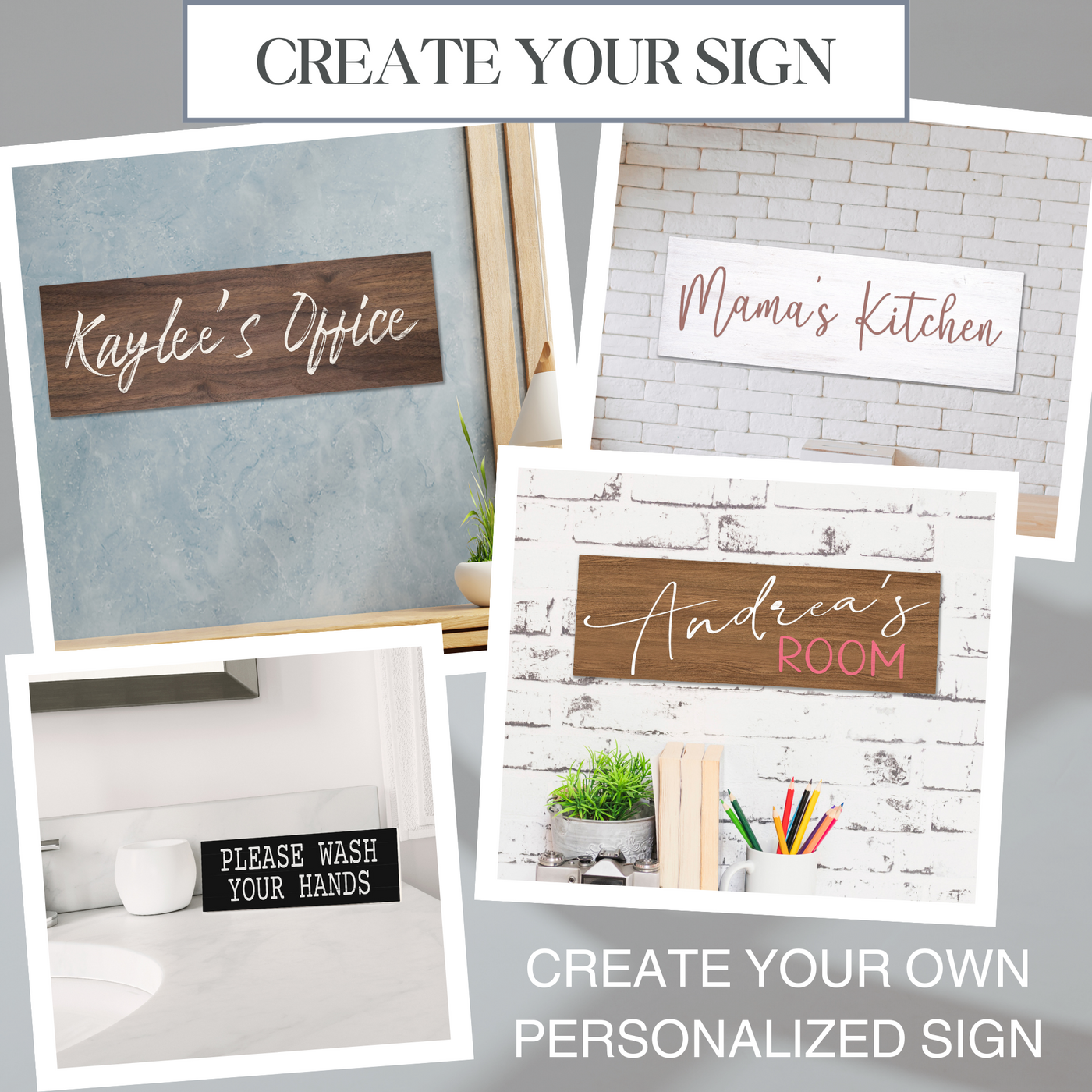Create Your Own Custom Sign - Personalized Sign — Chico Creek Signs