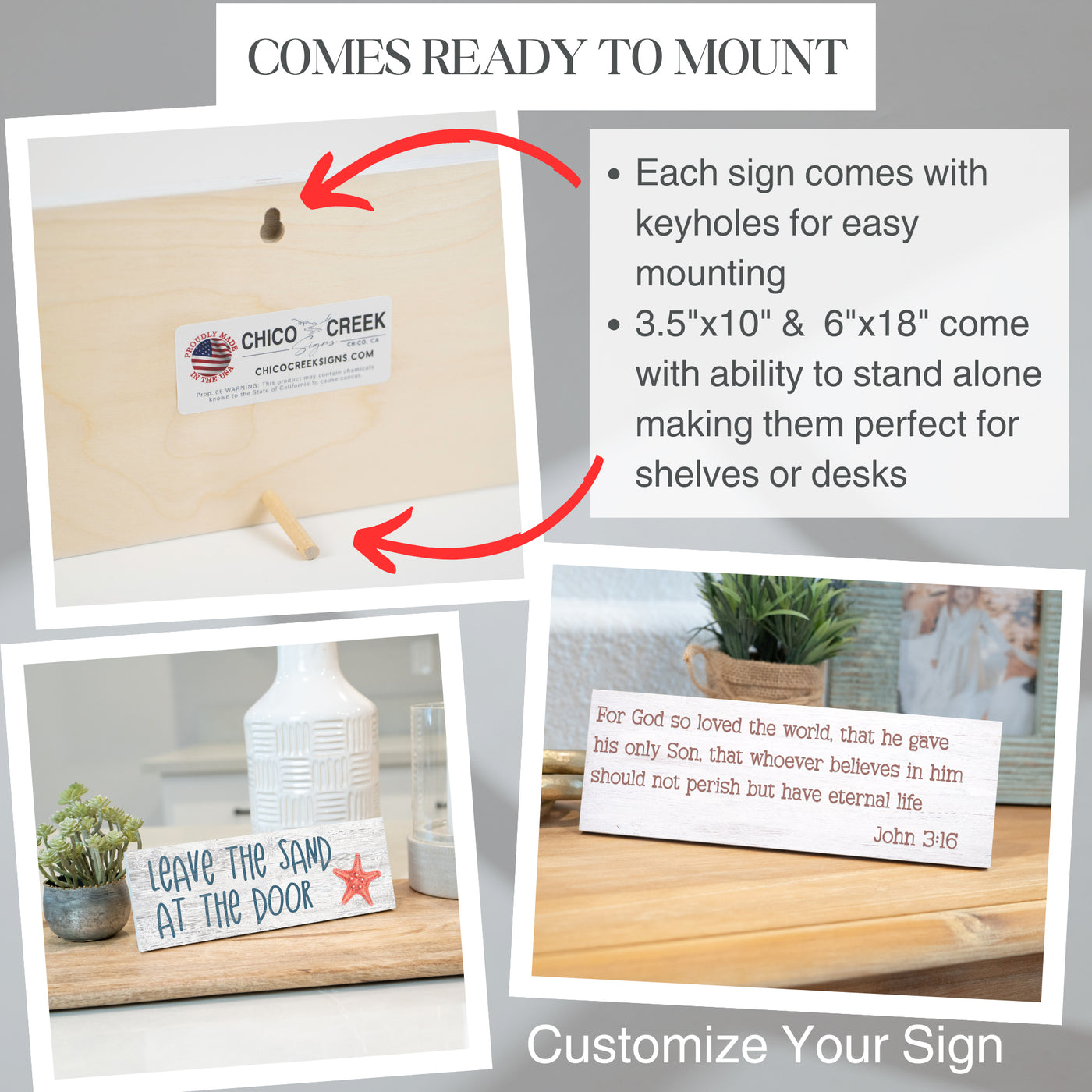 Create Your Own Custom Sign - Personalized Sign — Chico Creek Signs