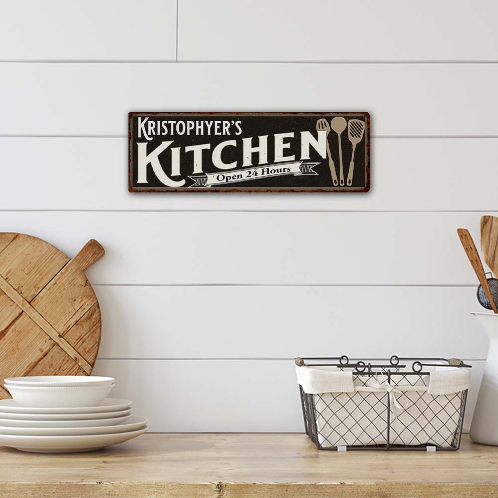 Personalized Kitchen Sign Chic Wall Decor Gift Mom 106180014001 — Chico ...