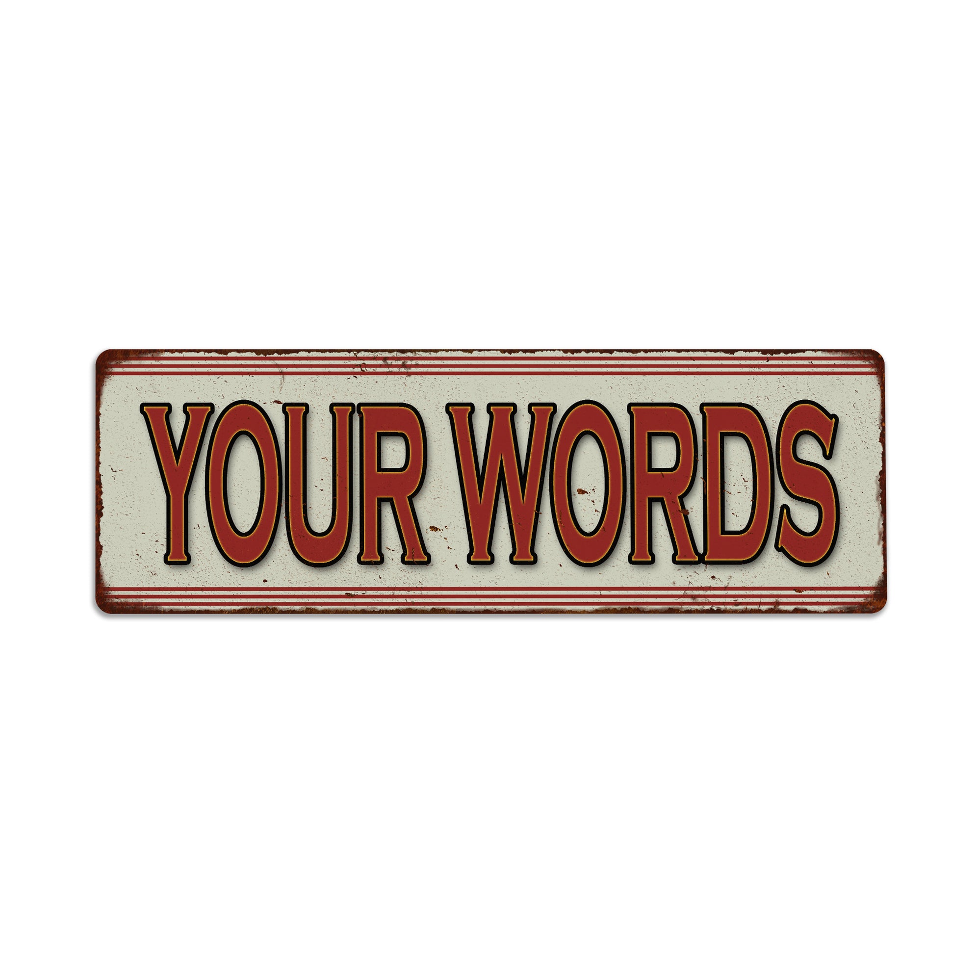 Personalized Metal Signs — Chico Creek Signs