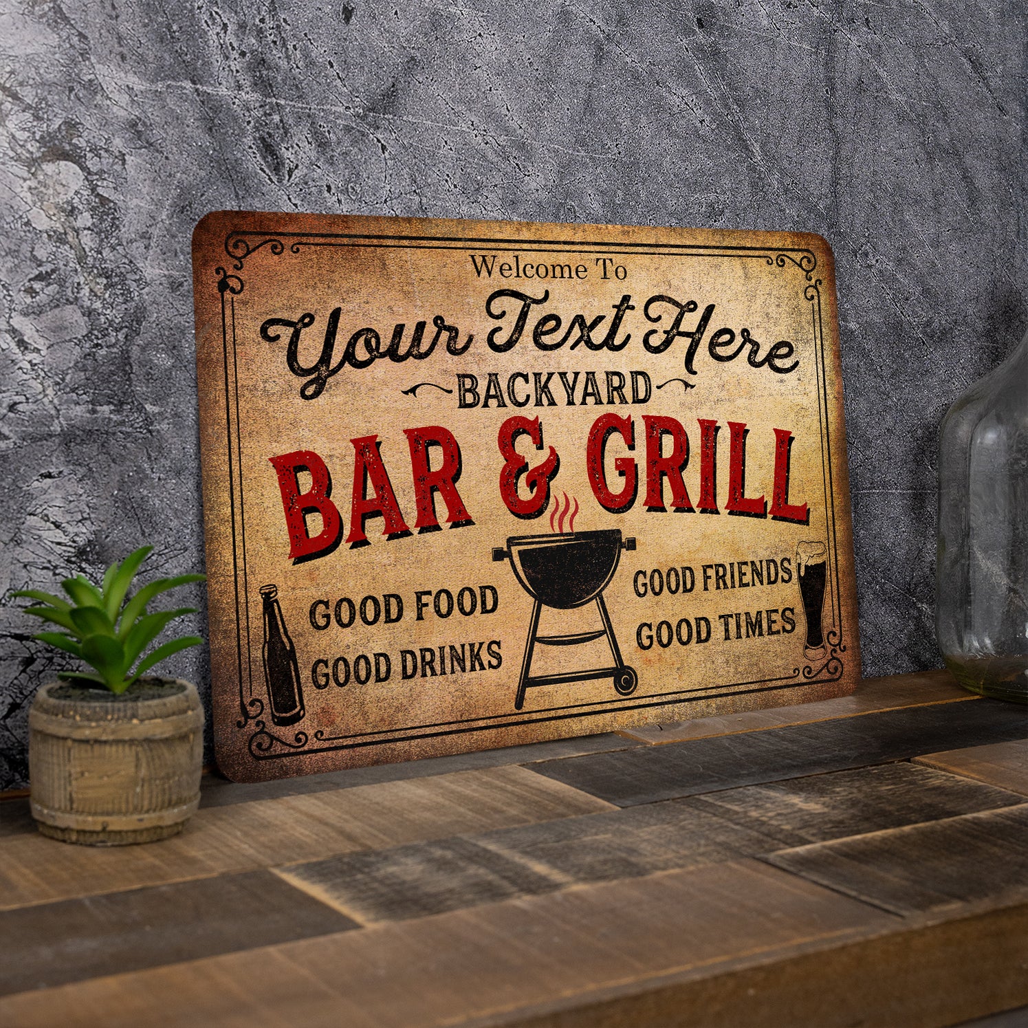 Personalized Metal Signs — Chico Creek Signs