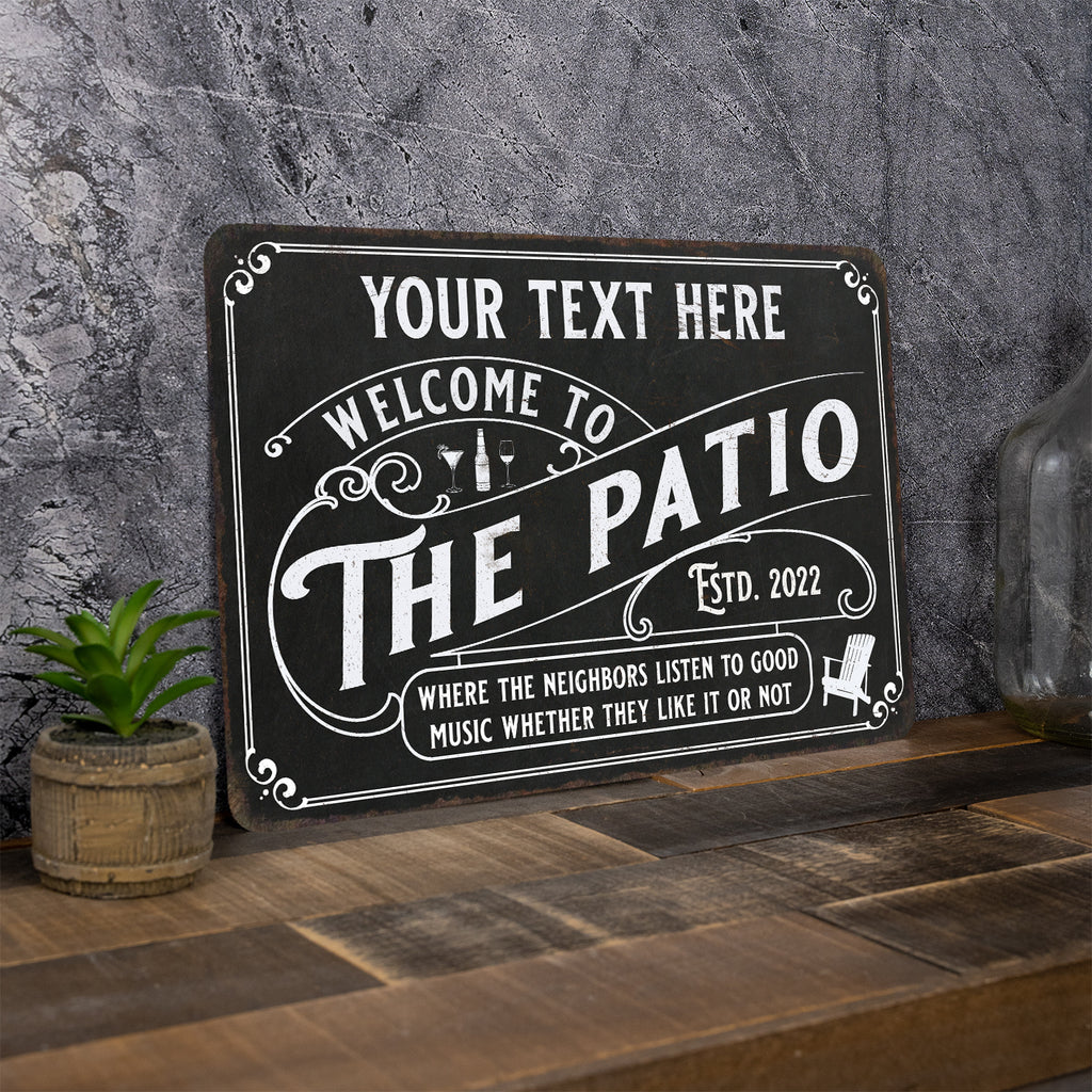 Personalized Metal Signs — Chico Creek Signs